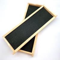 China Beeswax Honeycomb Bee Hive Foundation Frames Wooden 480mm×160mm for sale