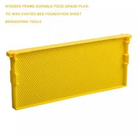 China 370×160mm Plastic Bee Hive Foundation Frames With Beeswax Honeycomb for sale