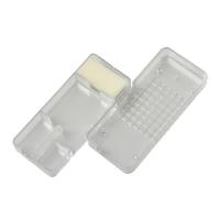China Lengthened Plastic Queen Bee Cages Transparent For Honey Farming for sale