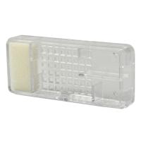 China Lengthened Plastic Queen Bee Cages Transparent For Honey Farming for sale