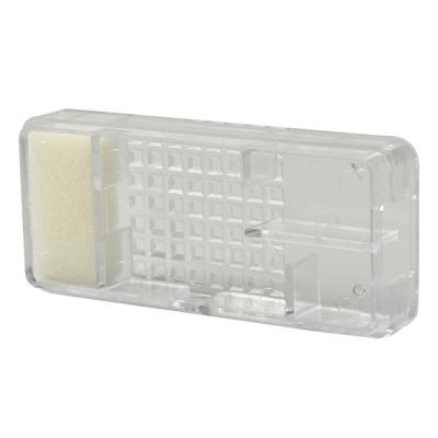 China Lengthened Plastic Queen Bee Cages Transparent For Honey Farming for sale