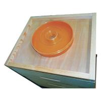 China Yellow Plastic Round Rapid Feeders For Bees Sugar Water Feeding for sale