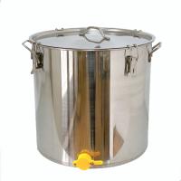 China Beekeeping Tool Bee Honey Extractor Stainless Steel Metal Honey Bucket for sale