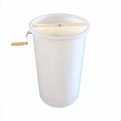 China White Beekeeping Tool Kit 2 Box Plastic Manual  Honey Extractor for sale
