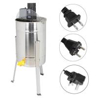 China Stainless Steel Electric Honey Shaker CE 3 Frame Electric Honey Extractor for sale