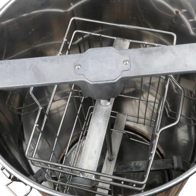 China 4 Frame Electric Honey Extractor Stainless Steel Motorized Honey Extractor for sale