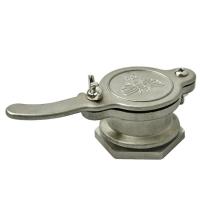 China Honey Bucket Beekeeping Tool Kit Stainless Steel Honey Outlet Accessories Honey Slinger for sale