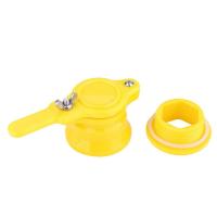 China Yellow Plastic Honey Outlet Honey Shaker Bee Keeping Tools for sale