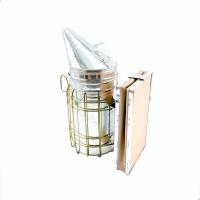 China Beekeeping Tools Bee Keeper Smoker Galvanized Beekeeper Smoker Box for sale