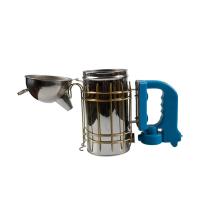 China Bee Keeping Tool Honey Bee Smoker Stainless Steel Dome Electric Bee Smoker for sale