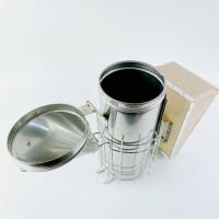 China Beekeeping Honey Bee Smoker Leather Bee Hive Smoker Apicultural tools for sale