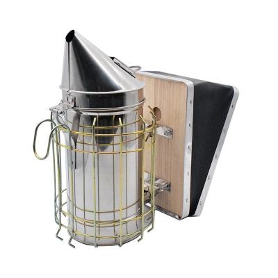 China Stainless Steel Beekeeping Smoker Farm Bee Keeper Smoker for sale