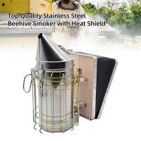 China Stainless Steel Beekeeping Smoker Farm Bee Keeper Smoker for sale