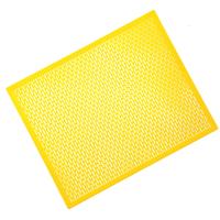 China Yellow Arc Hole Bee Hive Accessories Plastic  Honey Excluder Partition Board for sale