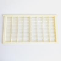 China Partition Board Horizontal Beehive Grid White Plastic Queen Excluder for sale