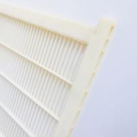 China Partition Board Horizontal Beehive Grid White Plastic Queen Excluder for sale