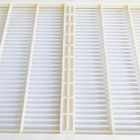 China Partition Board Horizontal Beehive Grid White Plastic Queen Excluder for sale