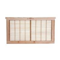 China 49 X 26CM Bee Keeping Tools CE Wooden Vertical Beehive Board Partition Grid for sale