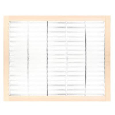 China Bee keeping tools, king raising tools, wooden frame 4 wrapped metal partition board beehive accessories for sale