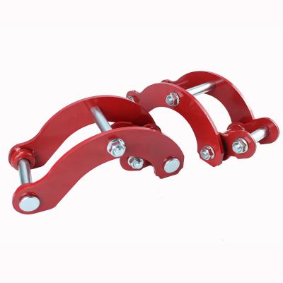 China Rear Leaf Spring Shackles Lift For Nissan Navara D23 D40 Extended for sale