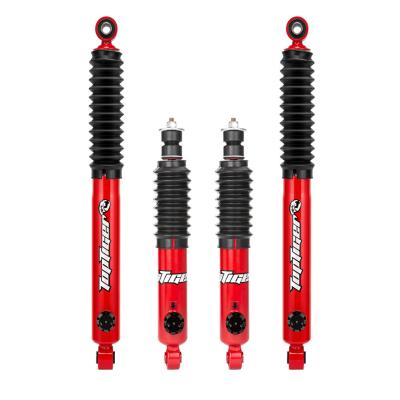 China Pre 2005 Nissan Paladin Adjustable Gas Shock Absorbers Rear Lifting 8 Stage Twin Tube 4x4 for sale