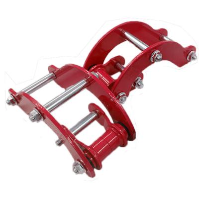 China 2 Inch Rear Leaf Spring Shackles Lift Kit Steel for Mitsubishi L200 2015-ON for sale