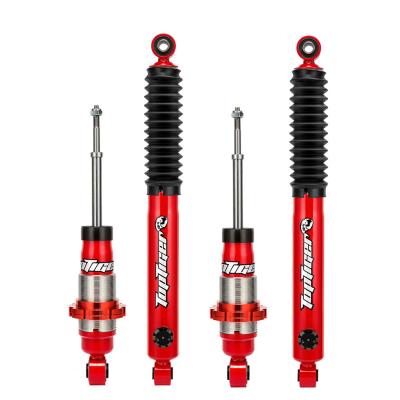 China Steel 4x4 Nitrogen Gas Shock Absorbers Adjustable 2 Inch 18mm Rod for Alaskan for sale