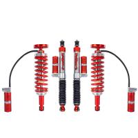 China 4x4 External Reservoir Shock Absorber Monotube Adjustable 46mm Bore 22mm Rod Steel for sale