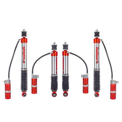 China Heavy Duty Adjustable Remote Reservoir Shock Absorber 22mm Rod 46mm Bore for Toyota LandCruiser 100 for sale