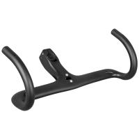 China Carbon Fiber Aero Shaping Road Bike Integrated Handlebar 420mm Drop Bar T800 for sale