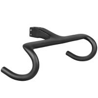 China Carbon Fiber Aero Shaping Road Bike Integrated Handlebar 420mm Drop Bar T800 for sale