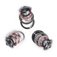 China Mountain Bicycle Headset Bearing 30mm 7075-T6 Aluminum Alloy Straight Taper Head Tube Set for sale
