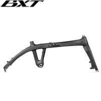 China 20 inch Carbon Folding Bike Frame Disc Brake T1000 Folding Frameset with Carbon Fork for sale