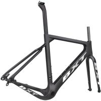 China T1000 Carbon Fibre Gravel Bike Frame 700C 40C Tire Disc Brake Frameset for sale