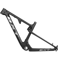 China 29er Full Suspension Carbon Mountain Bike Frame T1000 100mm Travel Boost 148x12mm for sale