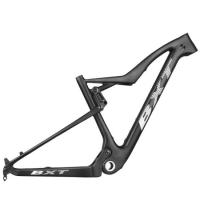 China XC Carbon Fiber Full Suspension Frame 29er Mountain Bike Boost 148x12mm T1000 for sale
