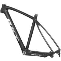 China Full Carbon Fiber MTB Frame 29er Hardtail T1000 3K Weave Gloss Matte Black 150kg Load for sale