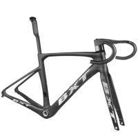 China Custom Full Carbon Fiber Road Bicycle Frames 700C Disc Brake Small 47cm for sale