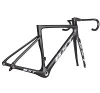 China Carbon Fiber Disc Brake Road Bike Frame 700C T1000 Matte Black Gloss Black 49cm 52cm 54cm 56cm for sale