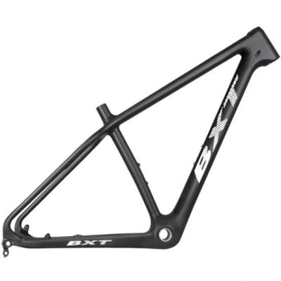 China BXT 26 Full Carbon Fiber Fat Bike Frame T1000 197x12mm Thru Axle 4.8 Tire for sale