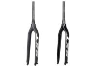 China 29er QR Axle Carbon Mountain Bike Fork T800 Carbon Fiber Disc Brake 100x9mm for sale