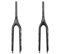 China 29er QR Axle Carbon Mountain Bike Fork T800 Carbon Fiber Disc Brake 100x9mm for sale