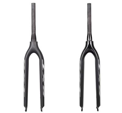 China 29er QR Axle Carbon Mountain Bike Fork T800 Carbon Fiber Disc Brake 100x9mm for sale