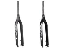 China 29er QR Axle Carbon Mountain Bike Fork T800 Carbon Fiber Disc Brake 100x9mm for sale