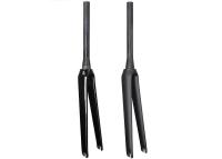 China 700C Full Carbon Road Bike Fork V Brake T800 Carbon Fiber 360g Aero Shaping for sale