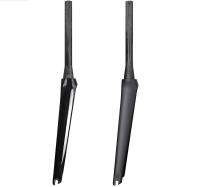 China 700C Full Carbon Road Bike Fork V Brake T800 Carbon Fiber 360g Aero Shaping for sale
