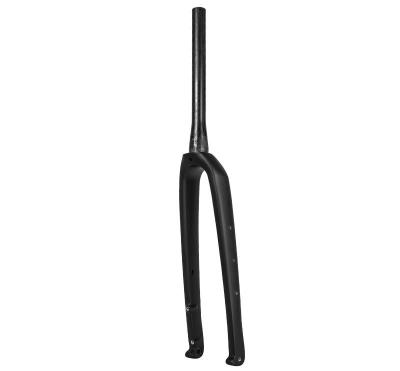 China Full Carbon Gravel Bike Fork 700c T800 Carbon Fiber 300mm Tube Length Disc Brake for sale