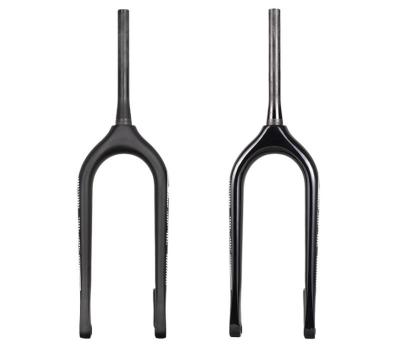 China 26er T800 Carbon Thru Axle Snow Fat Bike Fork 150x15mm Disc Brake MTB Fork for sale