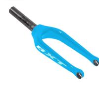China 12er Carbon Fiber T800 Kids Balance Bike Fork 200mm Tube Length 240g for sale