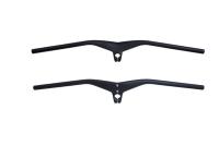 China Carbon MTB Integrated Handlebar 800mm Width Full Carbon Fiber Stem 65mm 75mm for sale